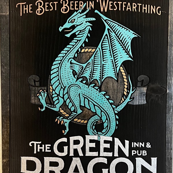 The Green Dragon Inn - Etsy