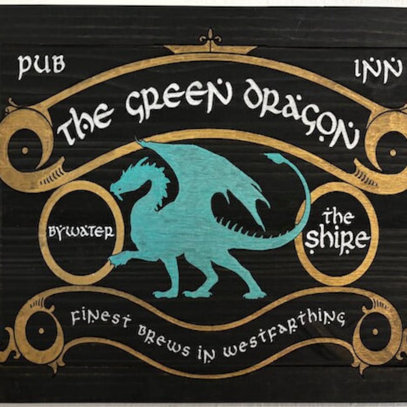 The Green Dragon Inn - Etsy