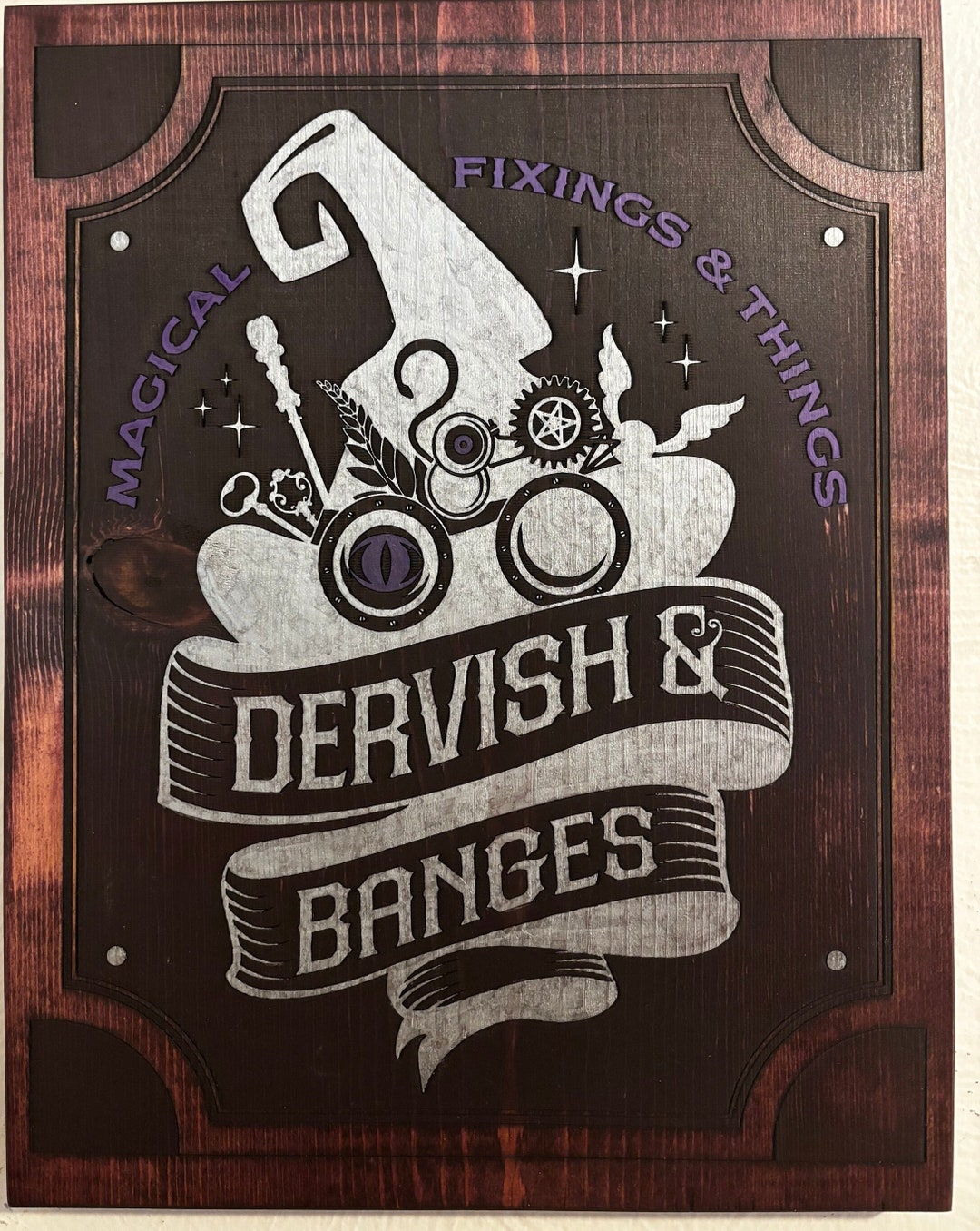 Magic Shop Sign- Wizardly Fan Art! - Etsy