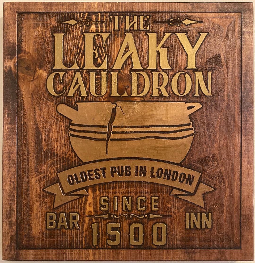 Magical Pub/inn Sign- Wizardly Fan Art! - Etsy