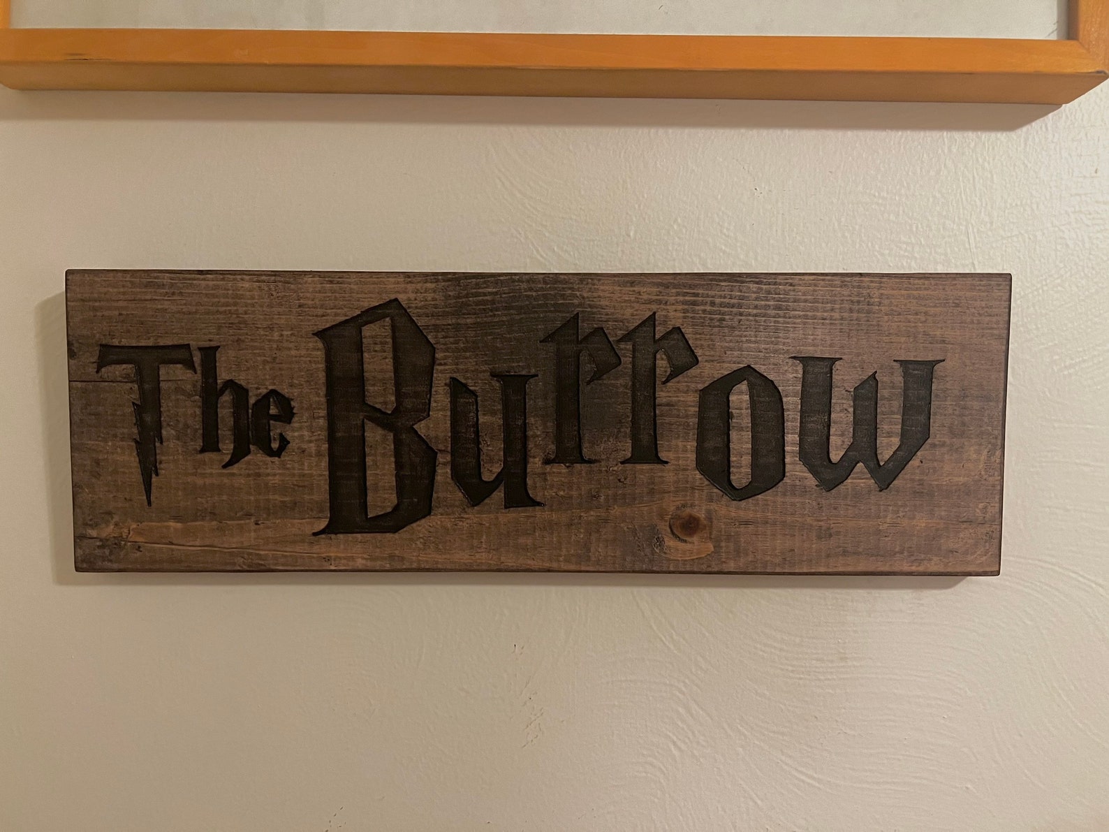 The Burrow Sign - Etsy