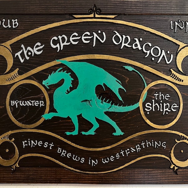 The Green Dragon Inn - Etsy