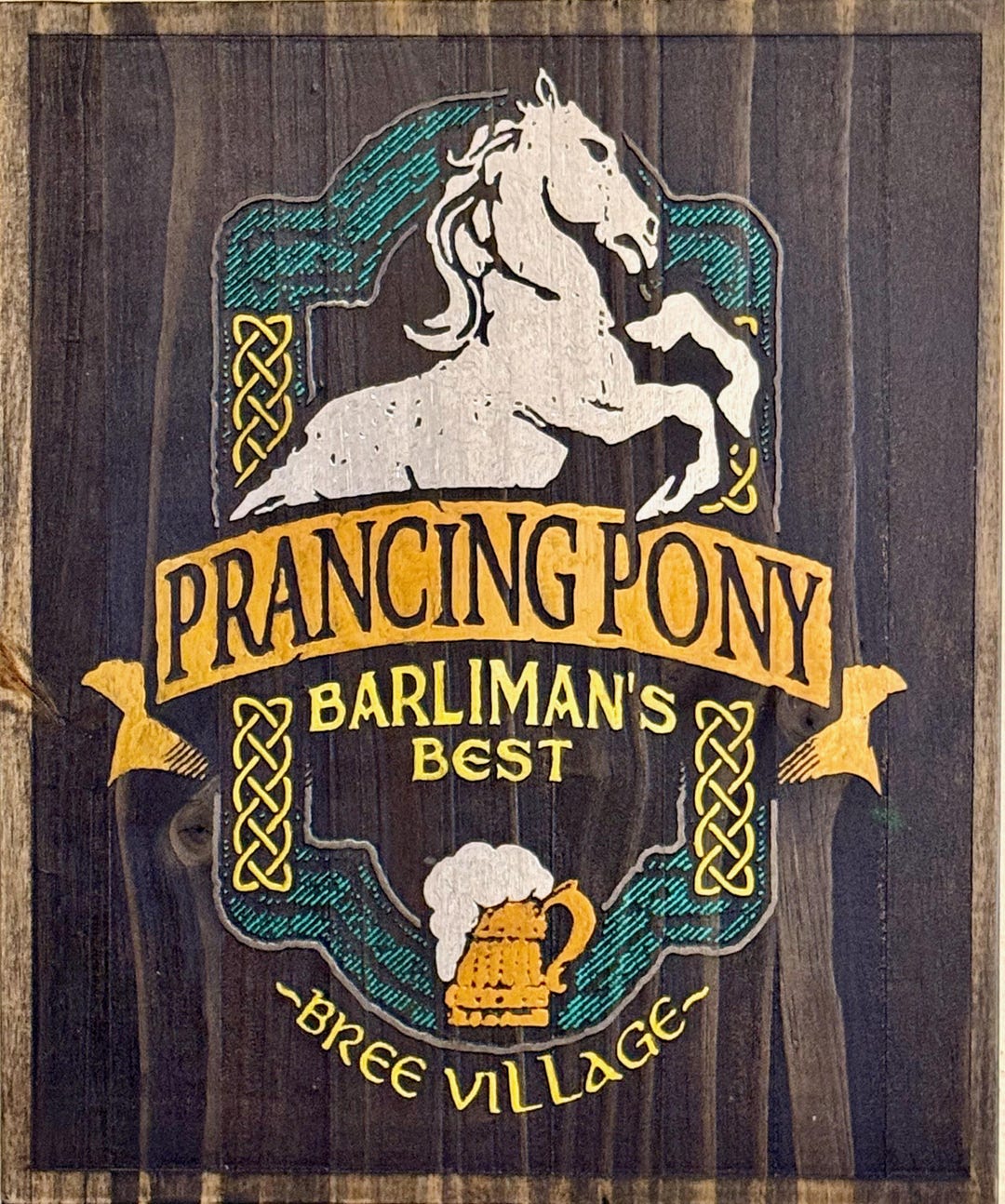 Prancing Pony- Barliman's Best Sign - Etsy