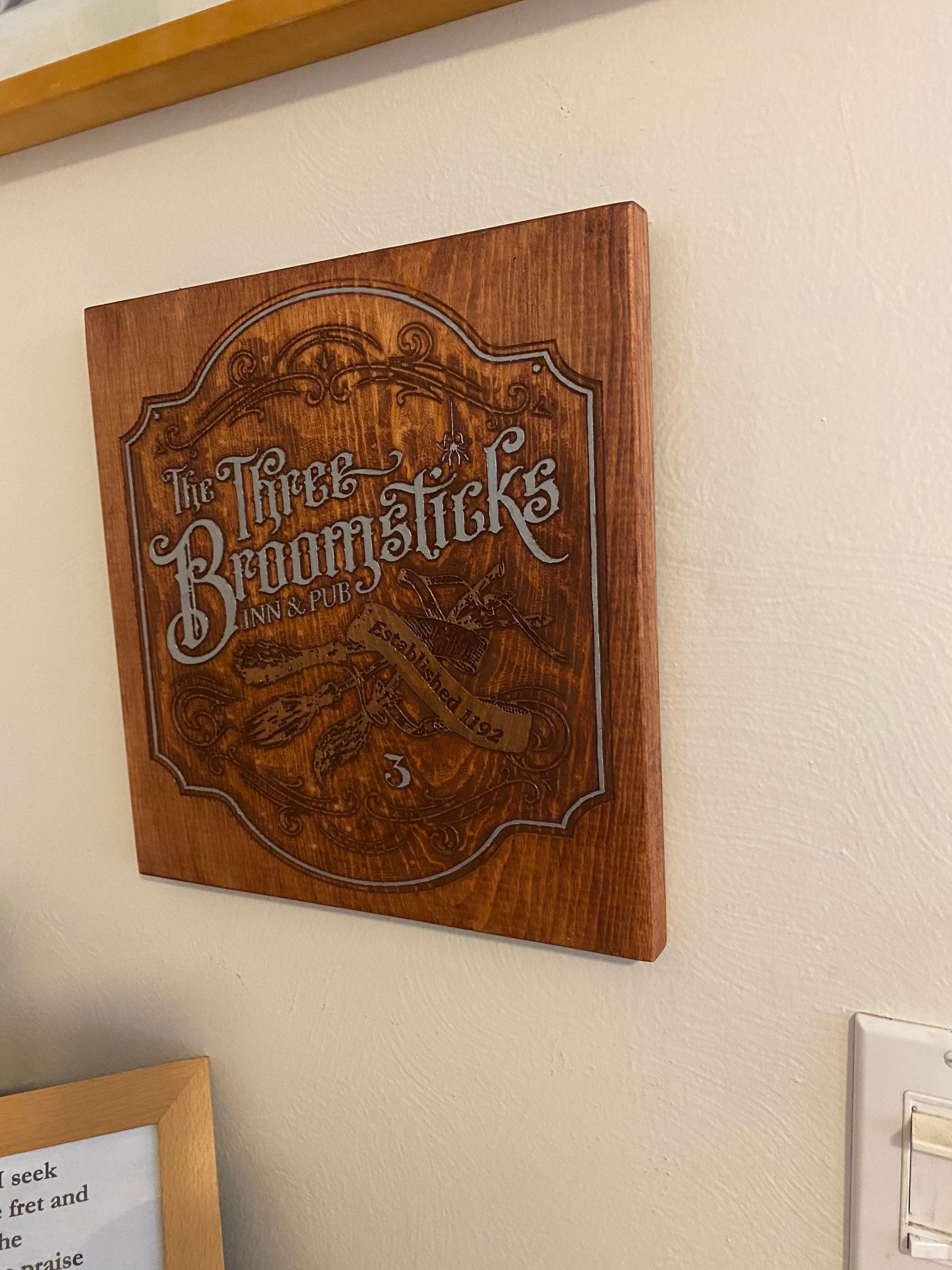 Magical Pub/inn Sign Wizardly Fan Art - Etsy Canada