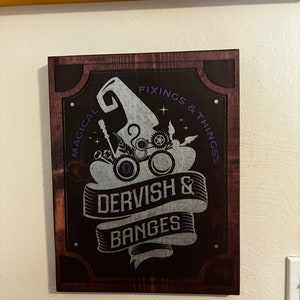 Magic Shop Sign- Wizardly Fan Art! - Etsy