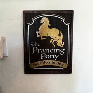 Prancing Pony Inn Sign - Etsy