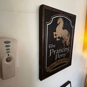 Prancing Pony Inn Sign - Etsy