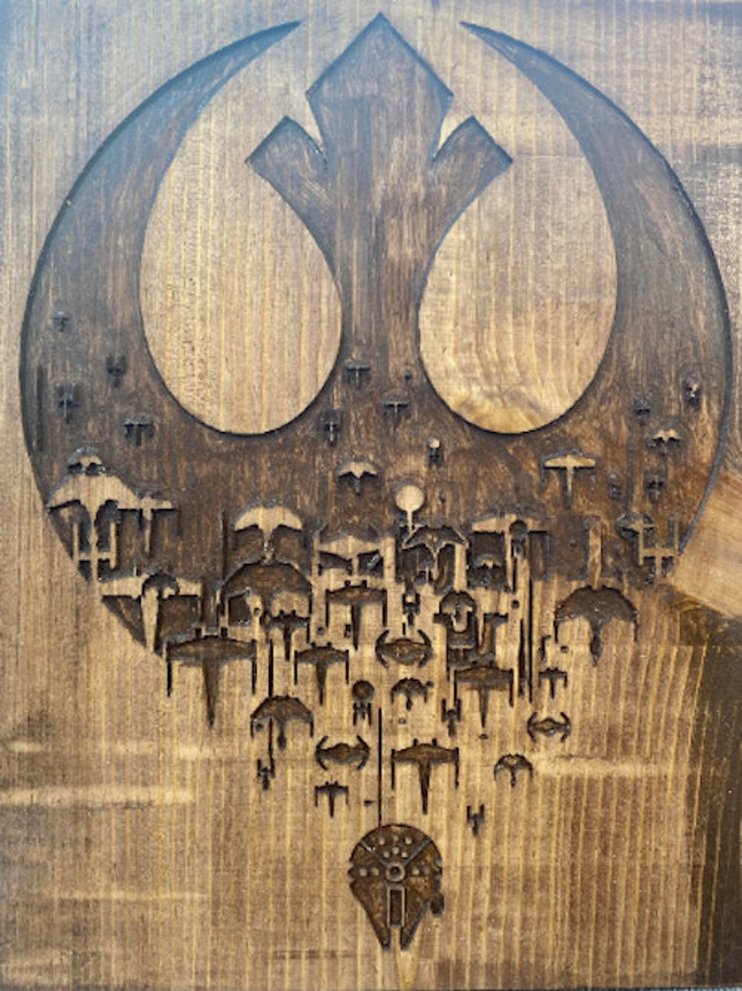 Rebel Symbol With Ships Sign - Etsy