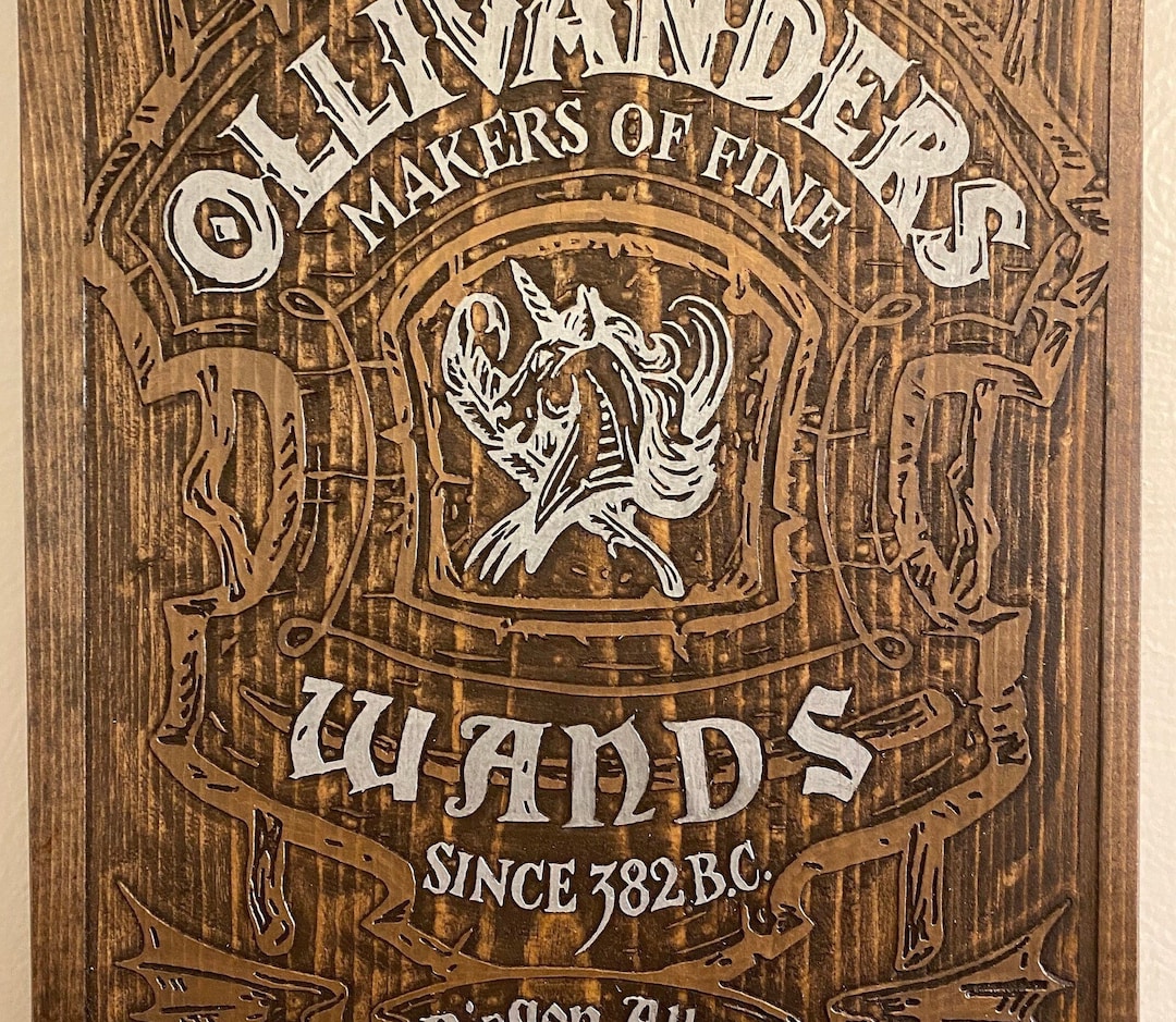 Wand Shop Sign- Wizardly Fan Art! - Etsy