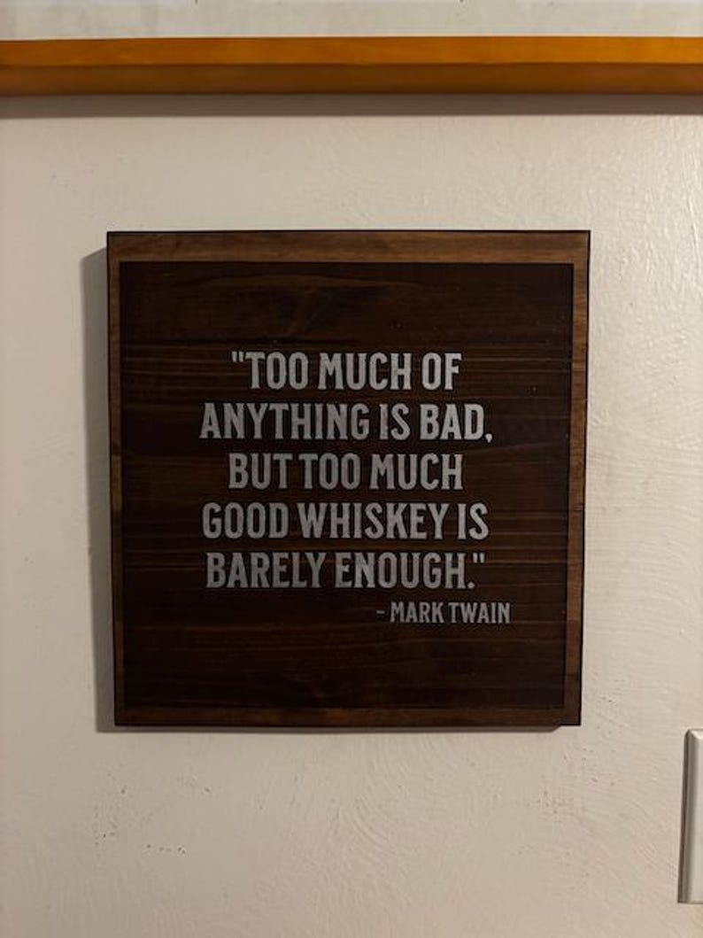 Whiskey Quotes- Sign - Etsy