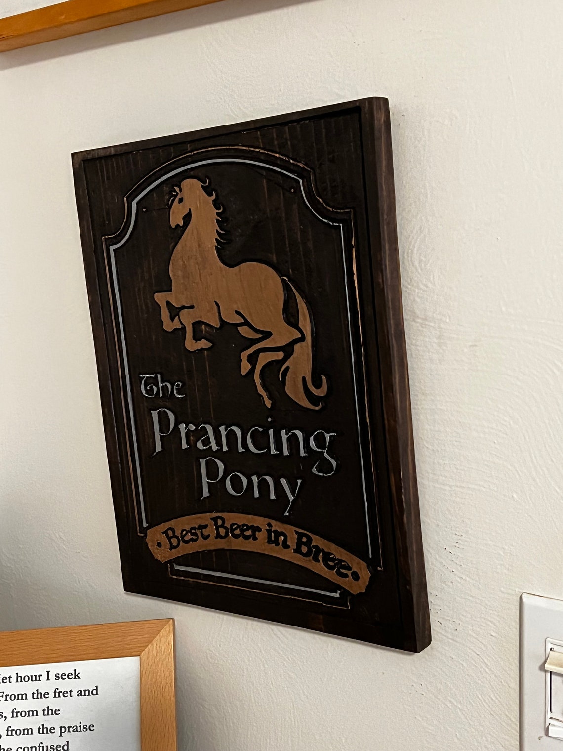 Prancing Pony Inn Sign - Etsy