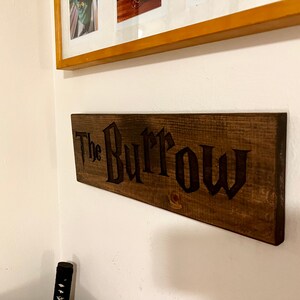 The Burrow Sign - Etsy