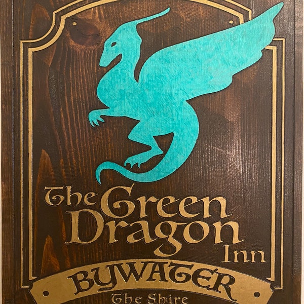 The Green Dragon Inn - Etsy