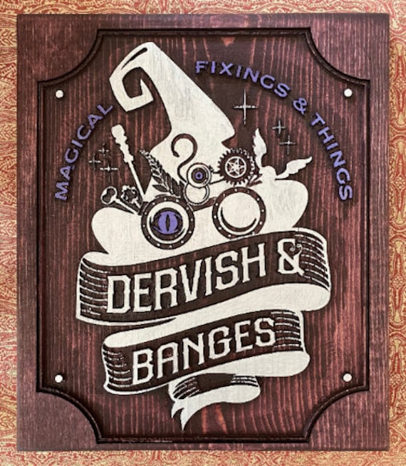 Magic Shop Sign Wizardly Fan Art - Etsy