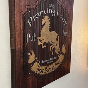Prancing Pony Inn Sign - Etsy