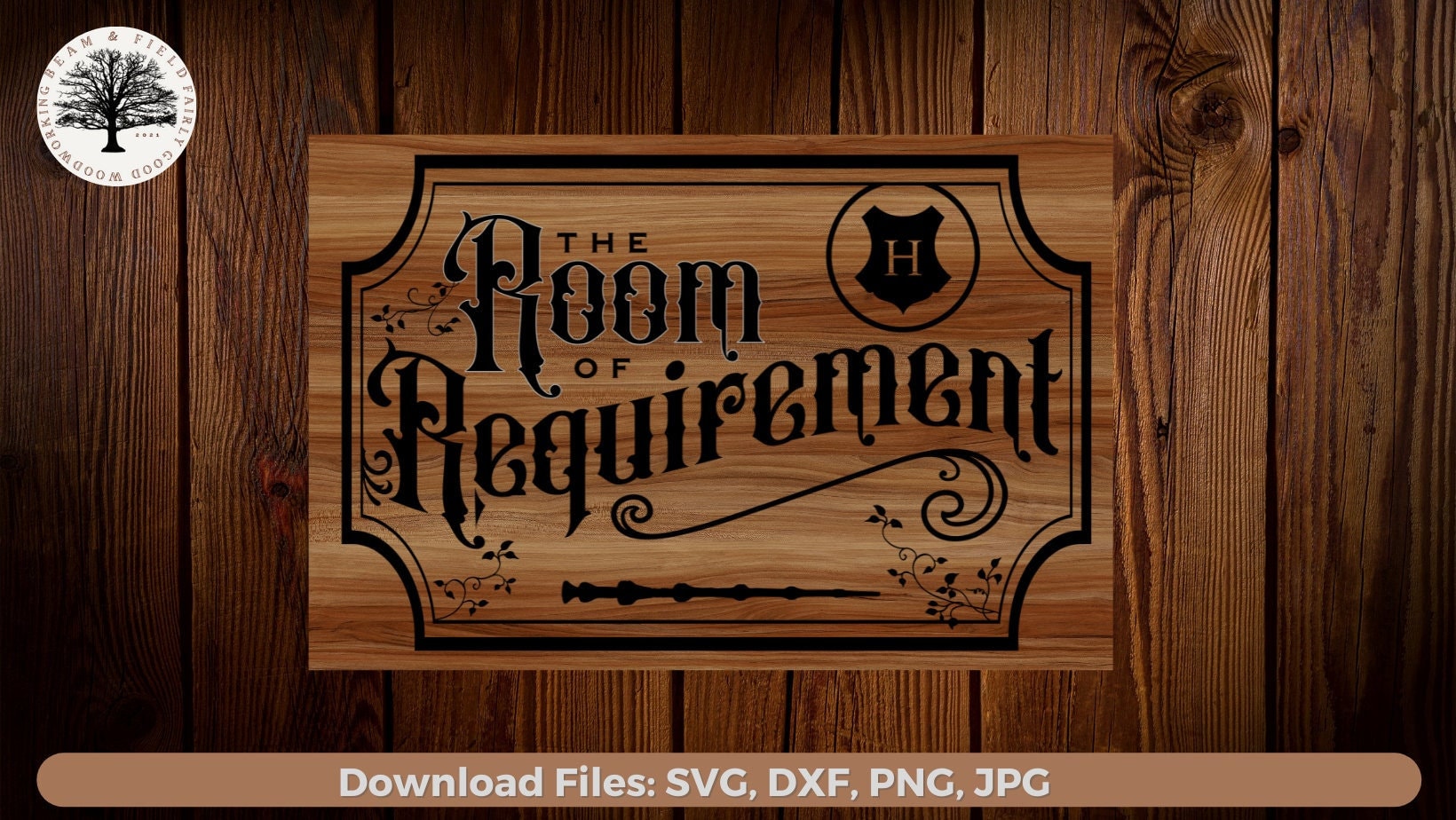 The room of Requirement Sign Art Files Jpg Dxf - Etsy