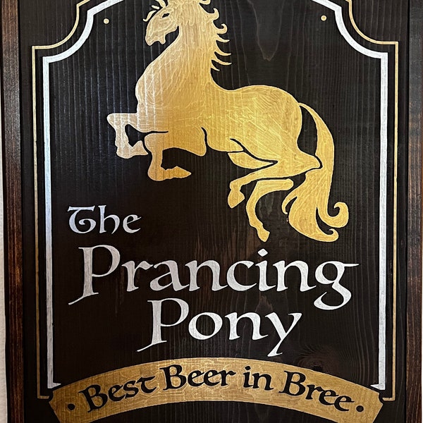 Prancing Pony Sign - Etsy