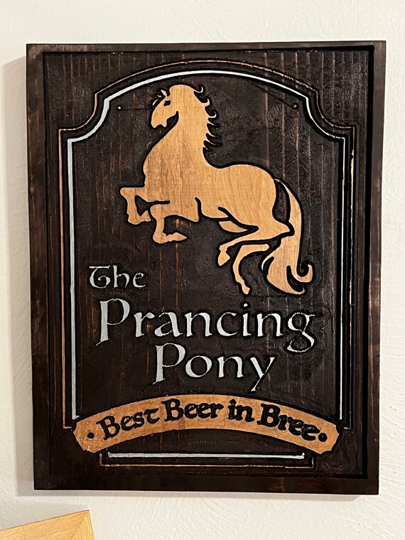 Prancing Pony Inn Sign - Etsy