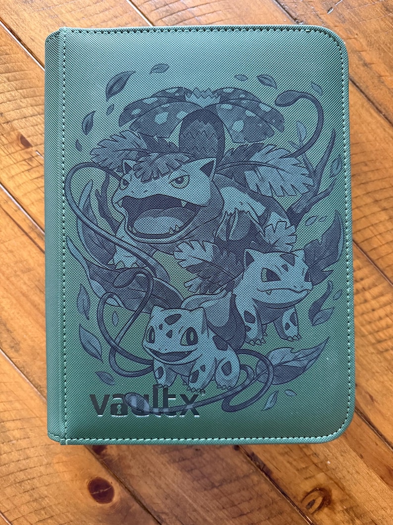 Vaultx Pokémon Venusaur Mini Binder: 20 Double Sided Pages, 4 Card ...