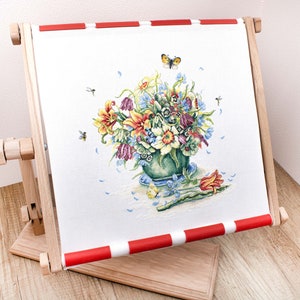 Needlecraft Pattern Luca-s - PDF Cross Stitch Pattern - April Bouquet ...