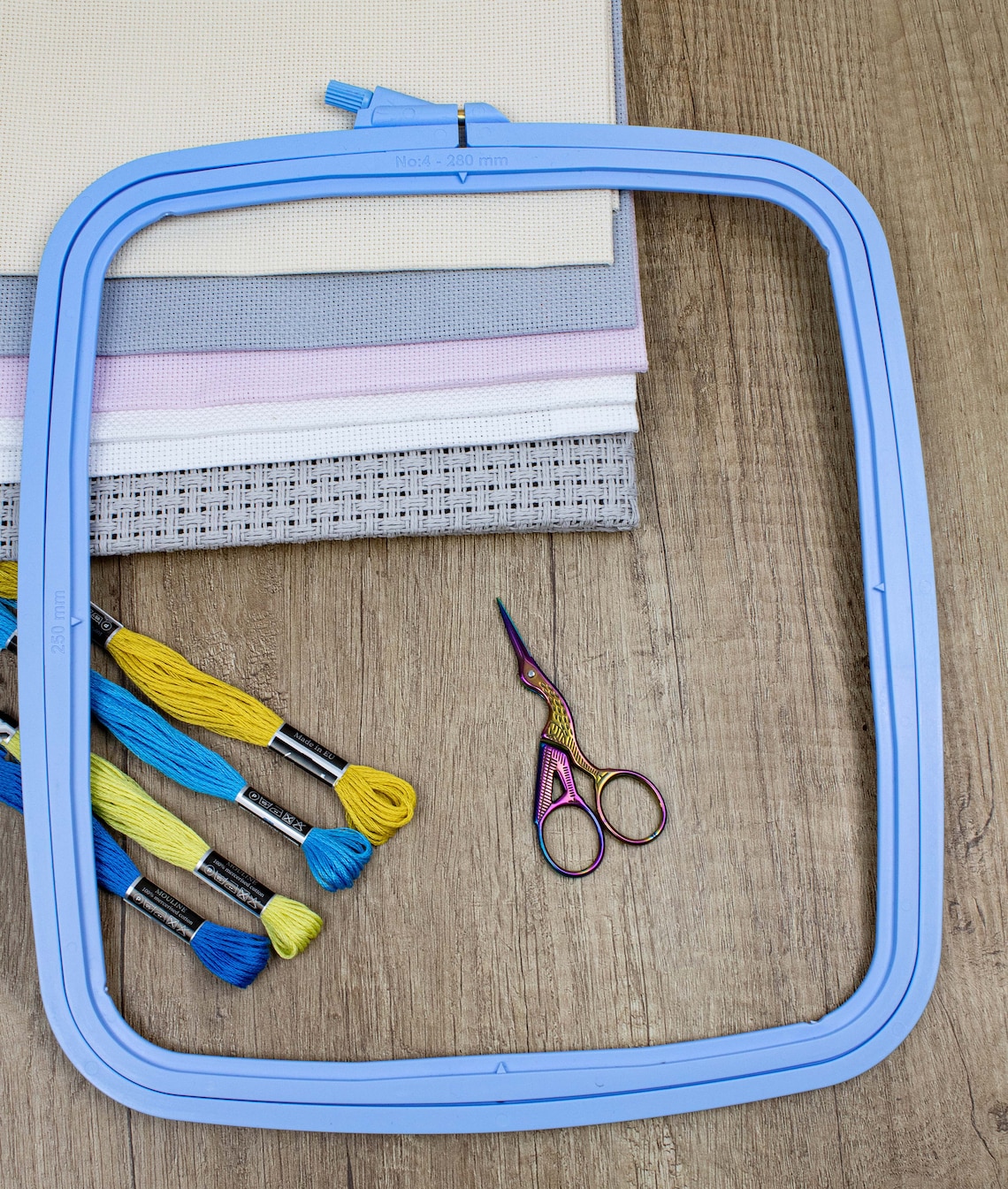 Embroidery Hoop Nurge Square Cross Stitch Hoop - Etsy