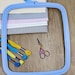 Embroidery Hoop Nurge, Square Cross Stitch Hoop, Needlecraft Hoop - Etsy