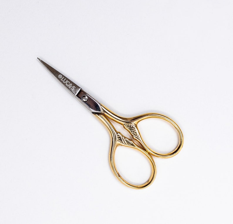Luca-s Embroidery Scissors Gold - Etsy