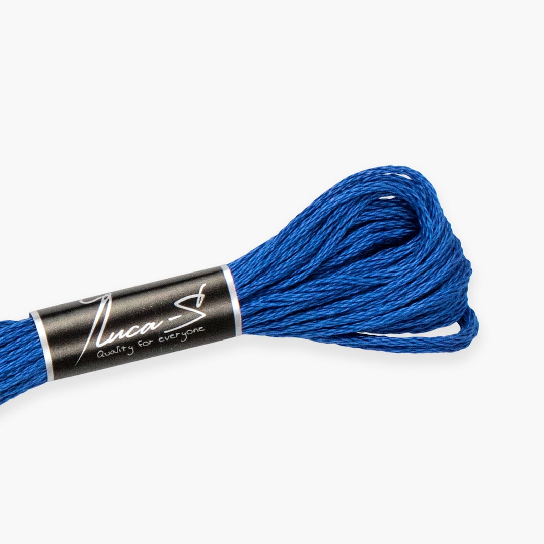 Stranded Cotton Luca-s 177 / DMC 312 / Anchor 979, Embroidery Thread ...