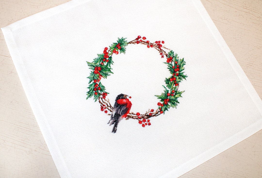Table Topper - Cross Stitch Kit Table Cloth, FM015 - Etsy