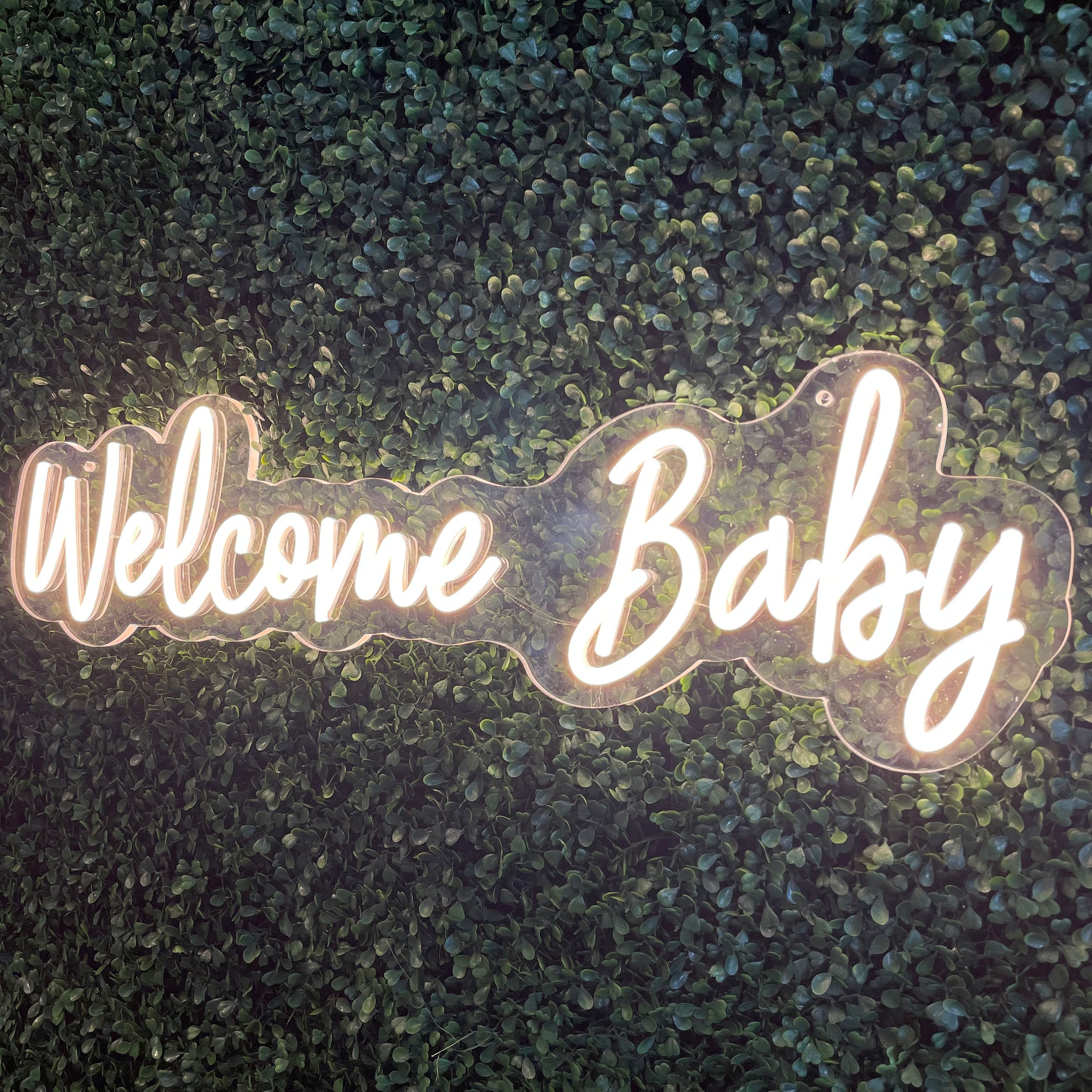 Welcome Baby Neon Sign - Etsy