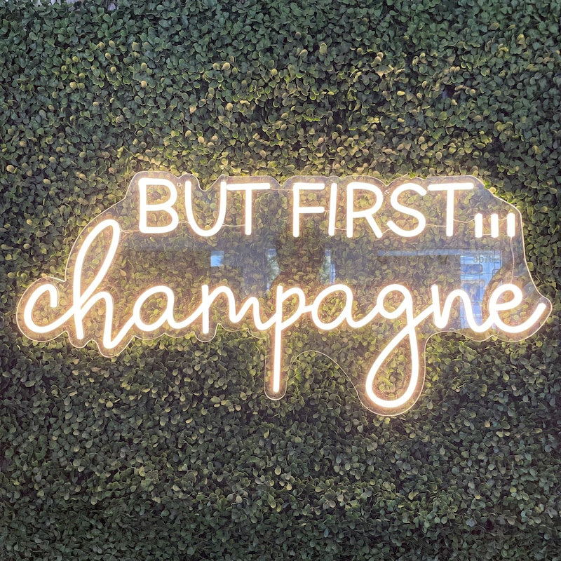 Champagne Sign - Etsy UK