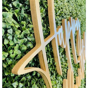 Happy Birthday Wood Sign - Gold - Etsy