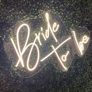Bride to Be Neon Sign - Etsy