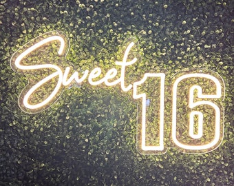 Sweet 16 Welcome Sign With Picture Sweet Sixteen Welcome - Etsy