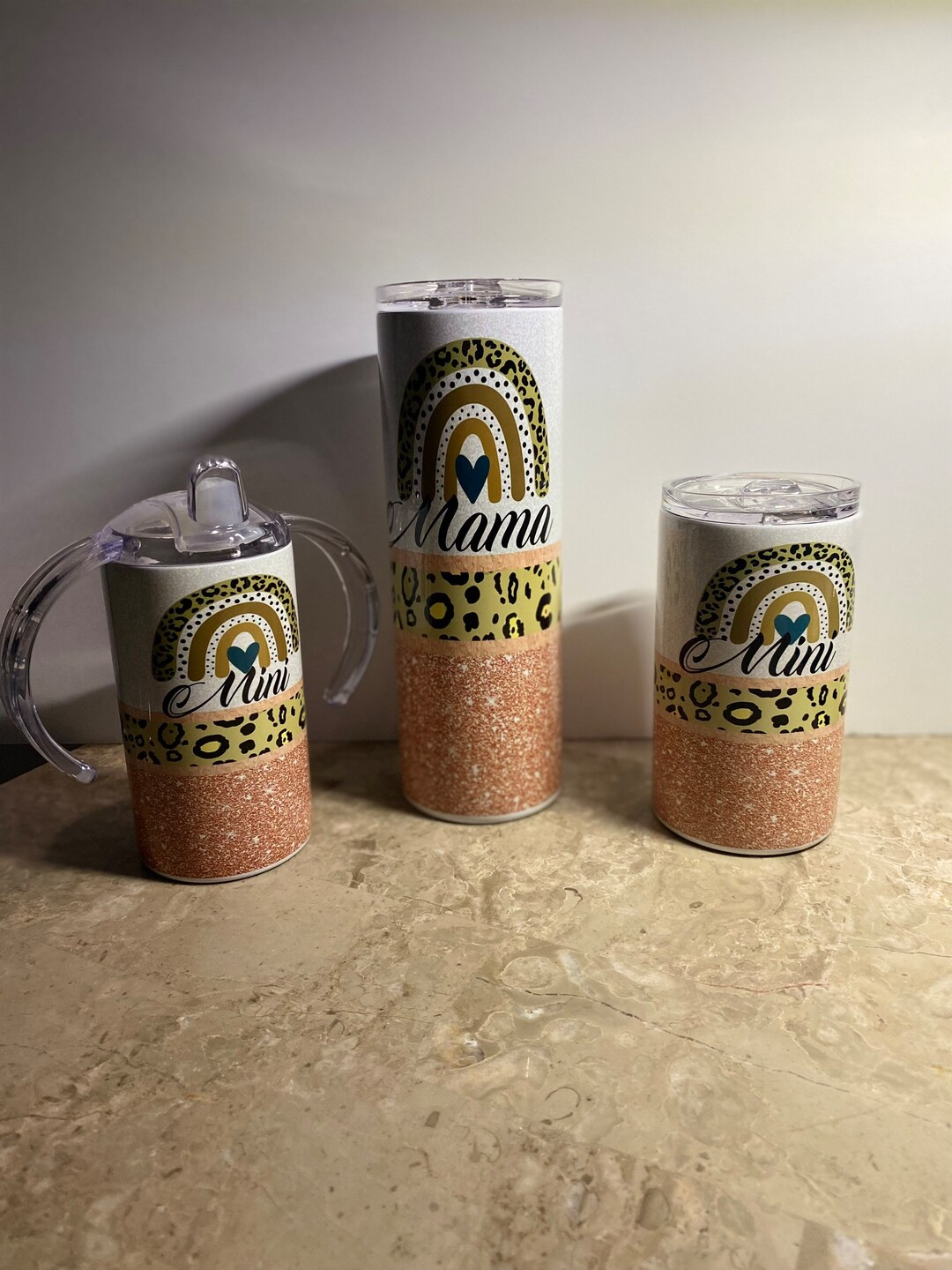 Mama Rainbow & Pink Sparkling Sublimation Tumbler - Etsy