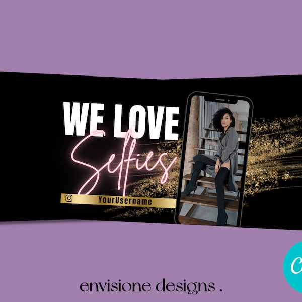 Selfie Banner - Etsy