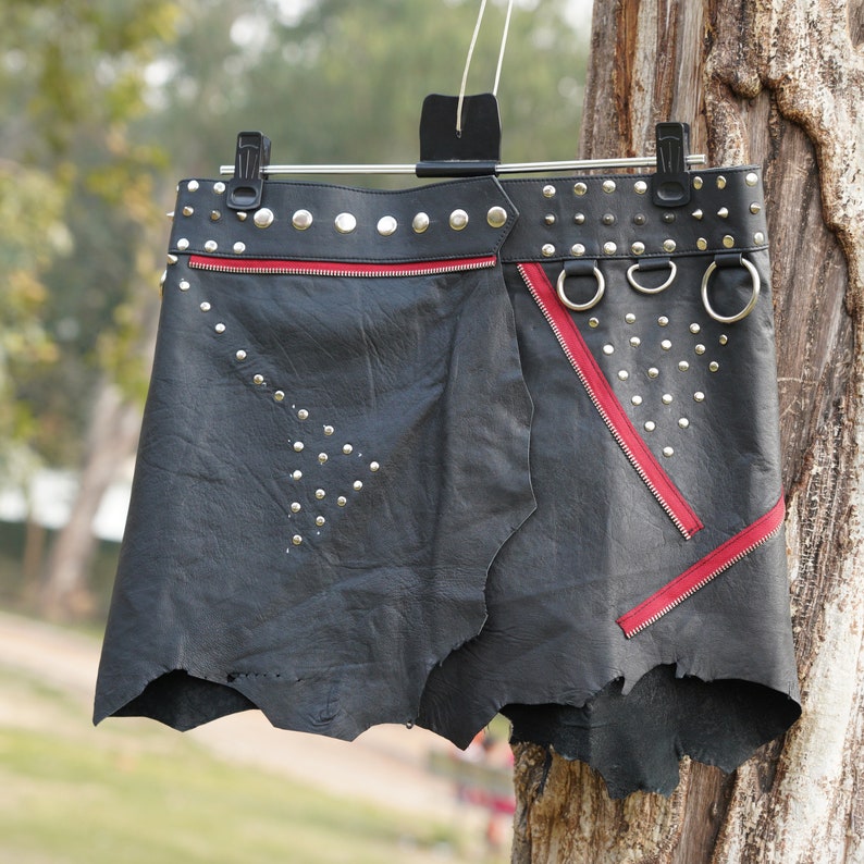Black Leather Rivets &burning - Etsy