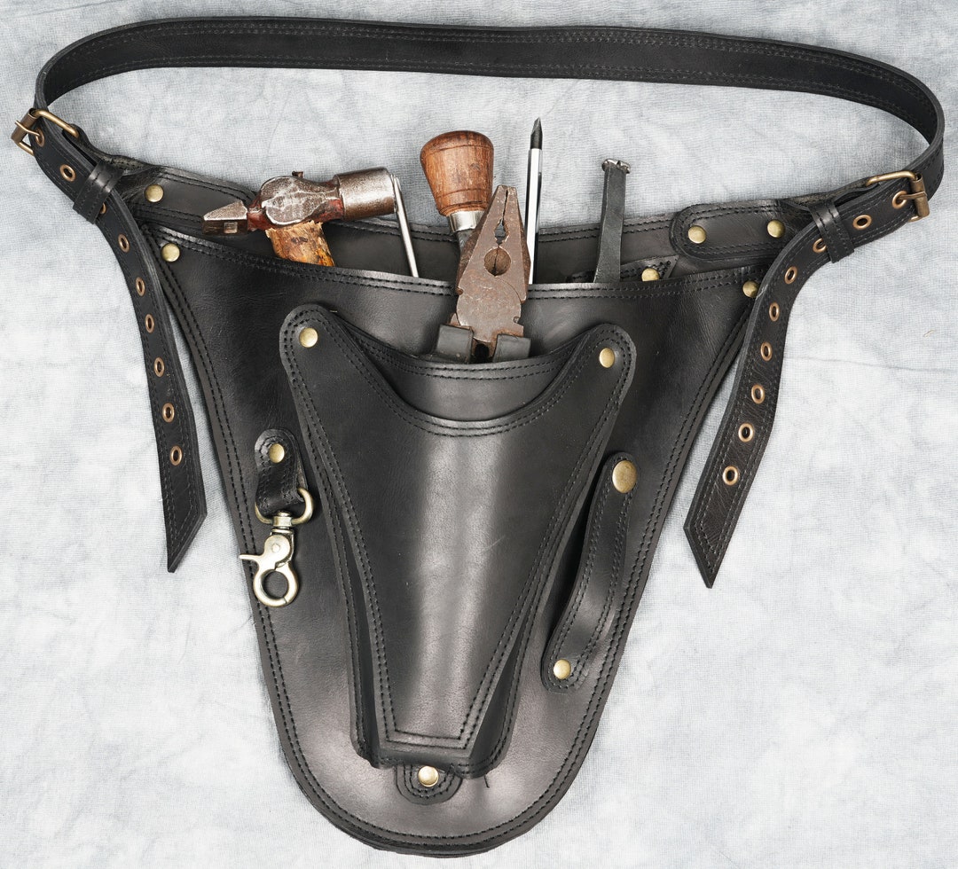 Leather Tool Belt Holder Mechanics Tool Belt Gift for Crafters ...