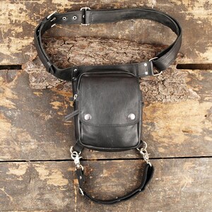Utility Leather waist thigh belt || Premium leather belt with thigh ...