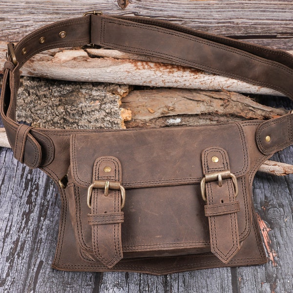 Leather Utility Belt - Etsy