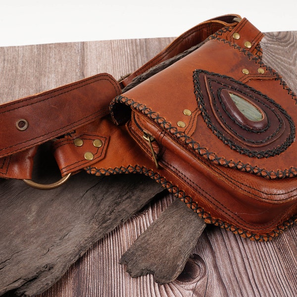 Leather Waist Bag - Etsy