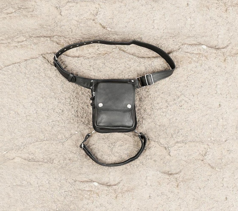 Utility Leather waist thigh belt || Premium leather belt with thigh ...