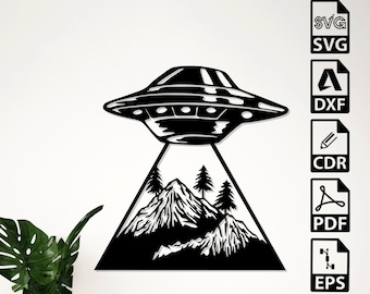 Ufo Dxf Files - Etsy
