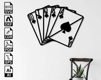 Cnc Files Playing Cards - Etsy