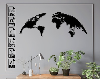 Metal Decor Dxf Svg Pdf Digital Download Laser Cut Cnc Cutting | Etsy