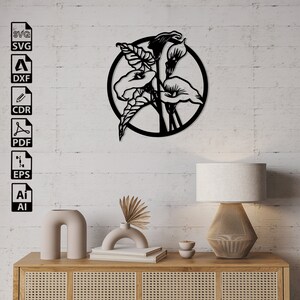 Poppy Flowers Dxf Svg Pdf Glowforge Digital Download Laser Cut Cnc ...