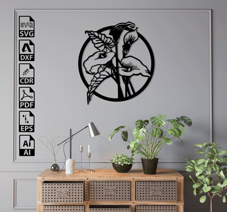 Poppy Flowers Dxf Svg Pdf Glowforge Digital Download Laser Cut Cnc ...