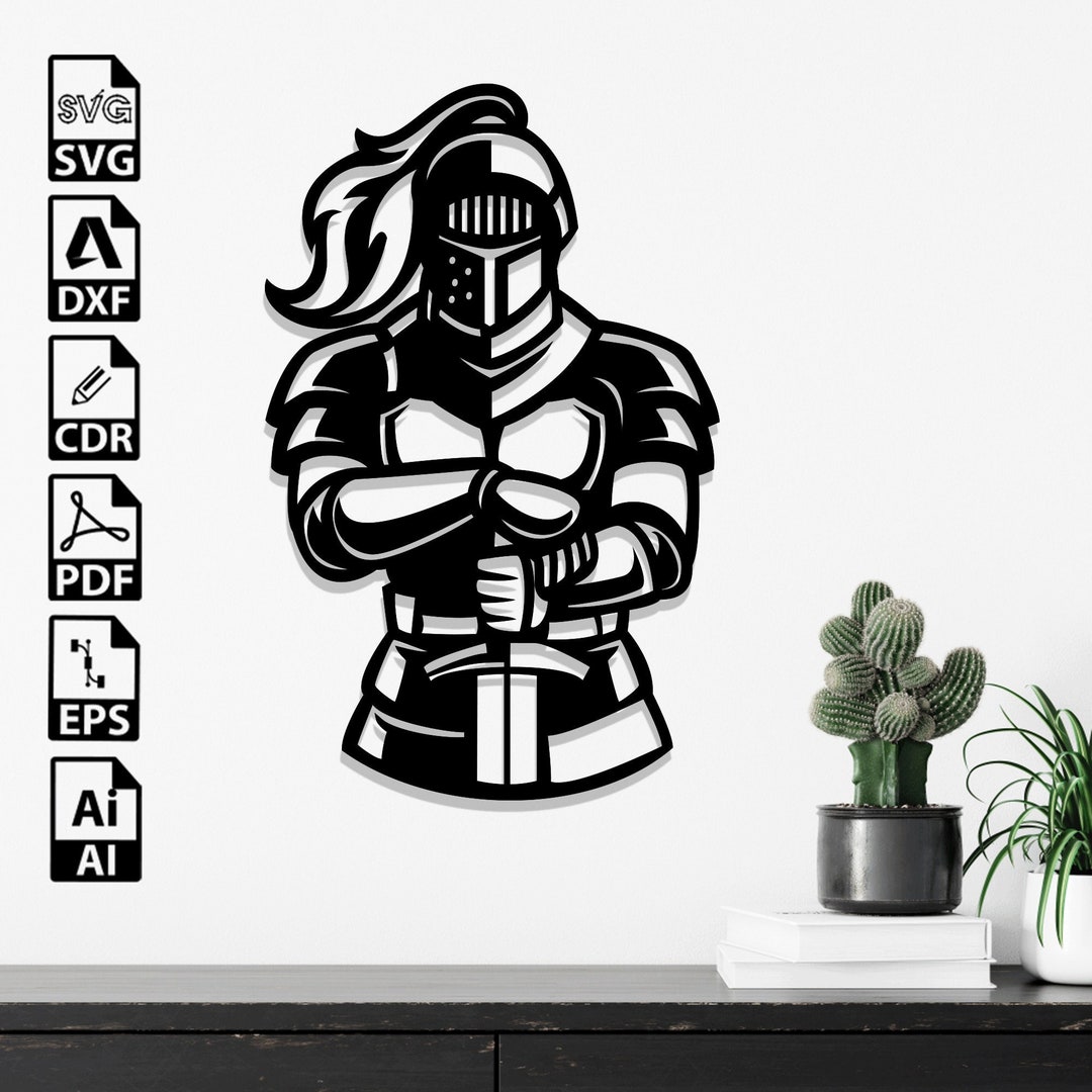 Lancer Laser Cut SVG DXF Files – Cricut, CNC, Wall Art, Vector ...