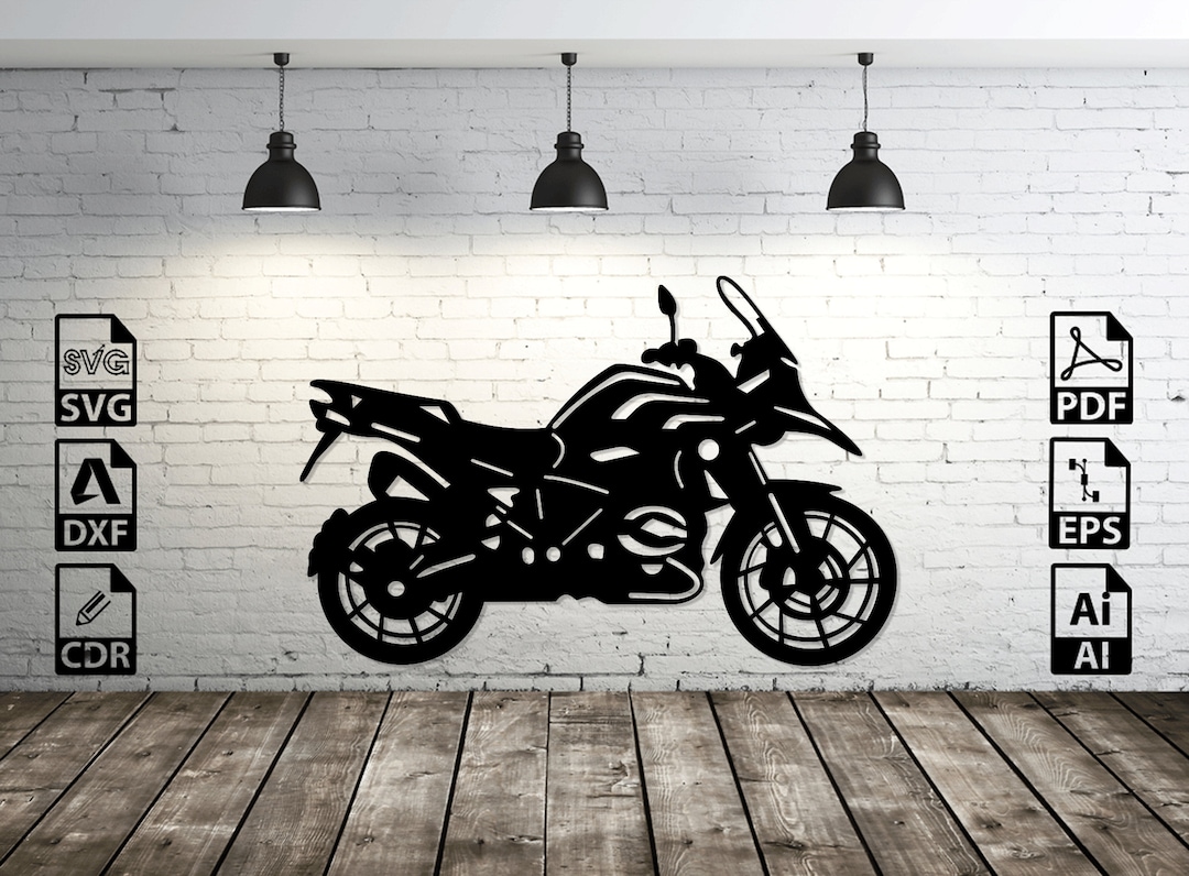 Sport Bike Motorcycle Dxf Adventure Svg Pdf Digital Download - Etsy