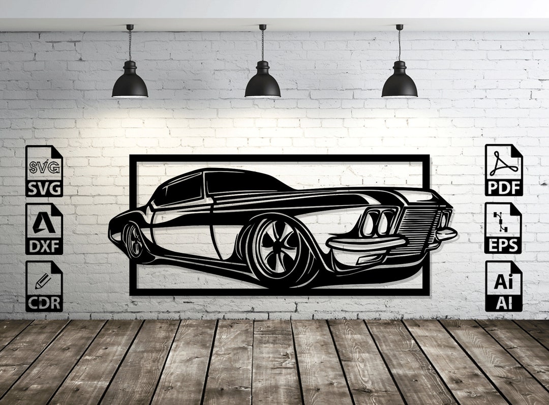 Classic Retro Vintage Dxf Vintage Car Svg Digital Download Laser Cut ...